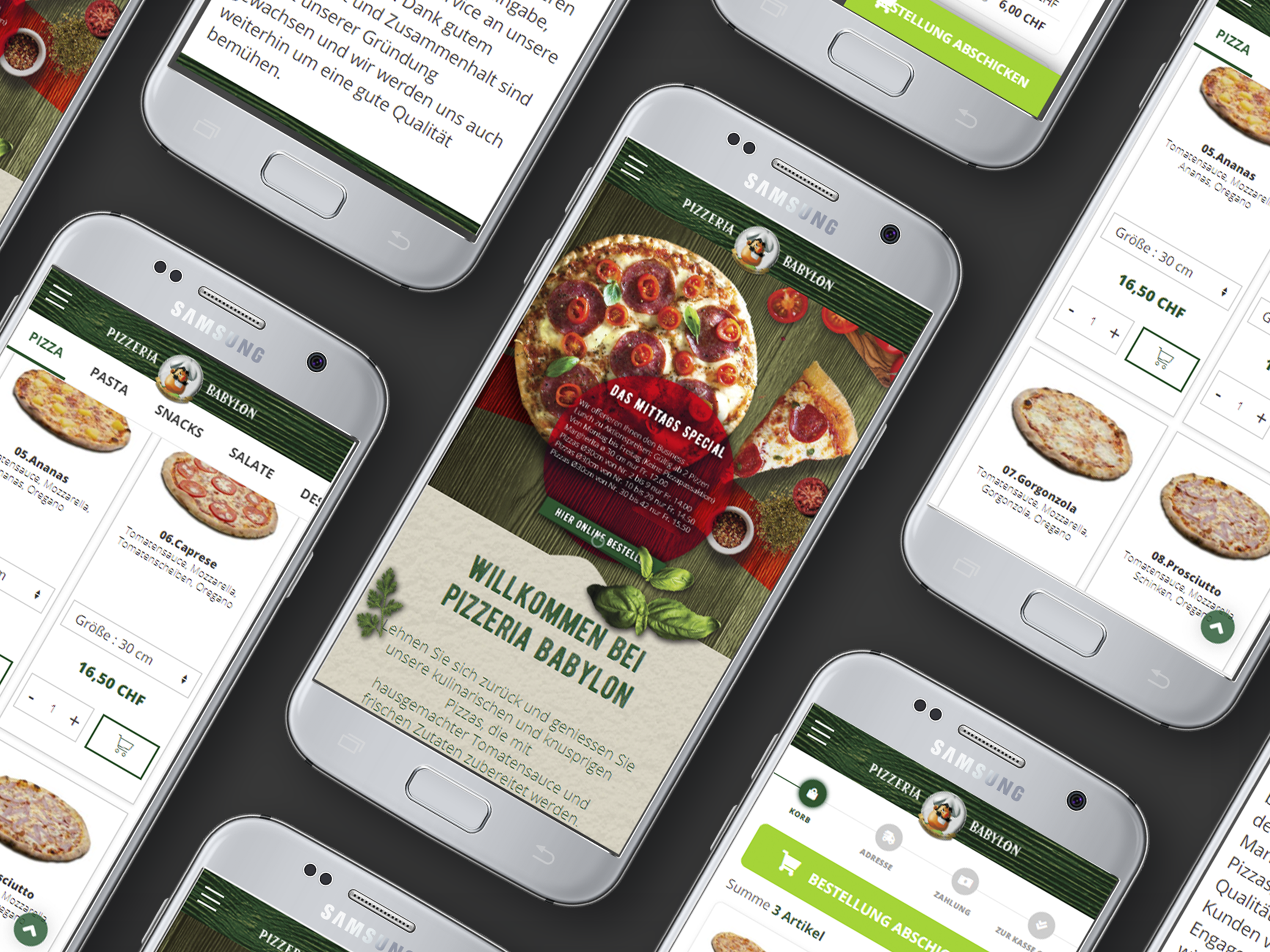 Pizzeria Babylon Android | IWT Web Tasarım